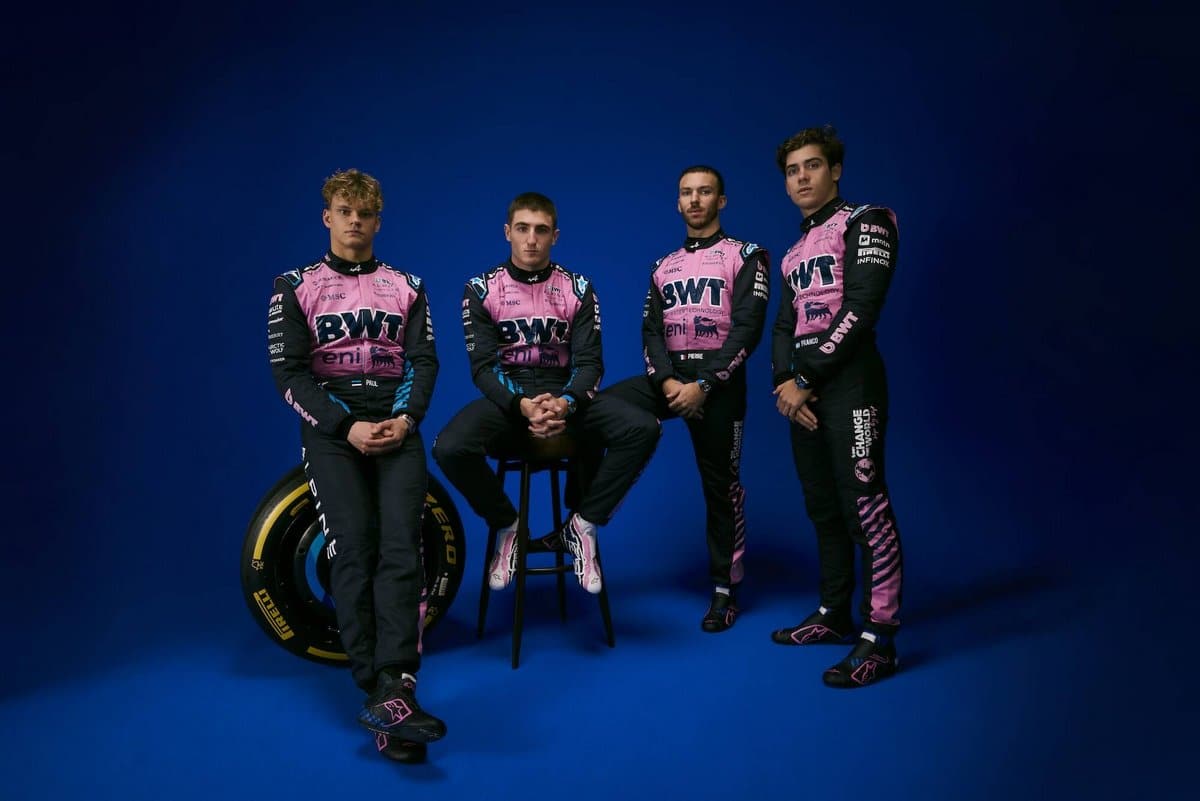 BWT Alpine Formula One Team unveils new team colours for 2025 season ...