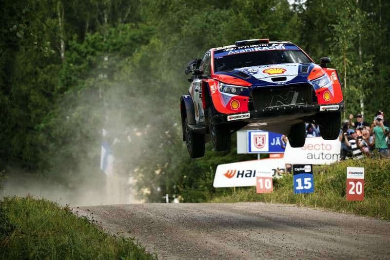 Hyundai asus pärast Soome rallit Hankooki rehve testima - Ralli.ee